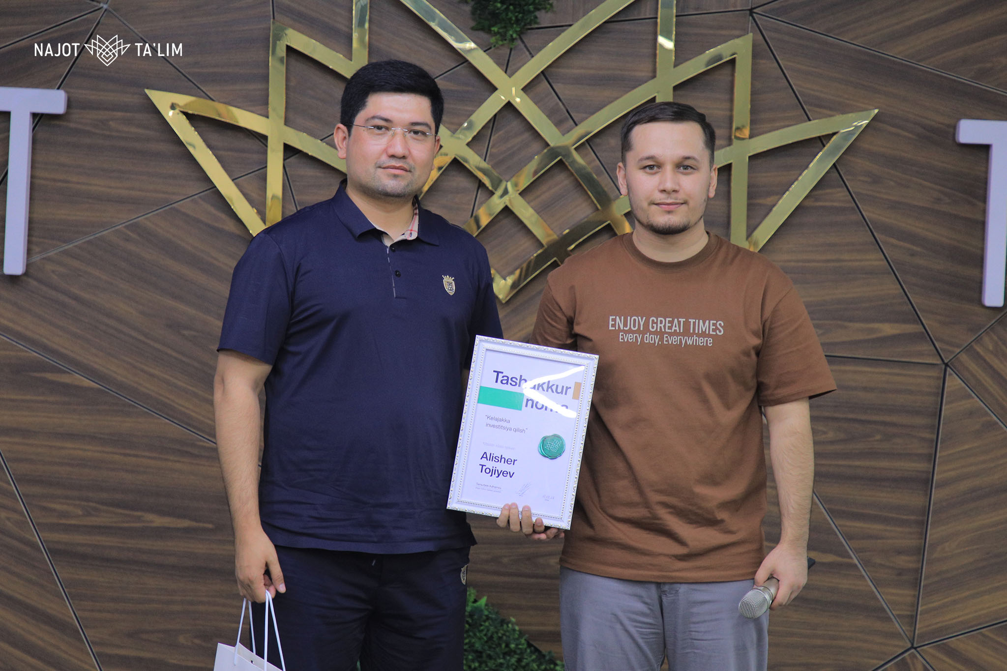 Alisher Tojiyev bilan master-klass